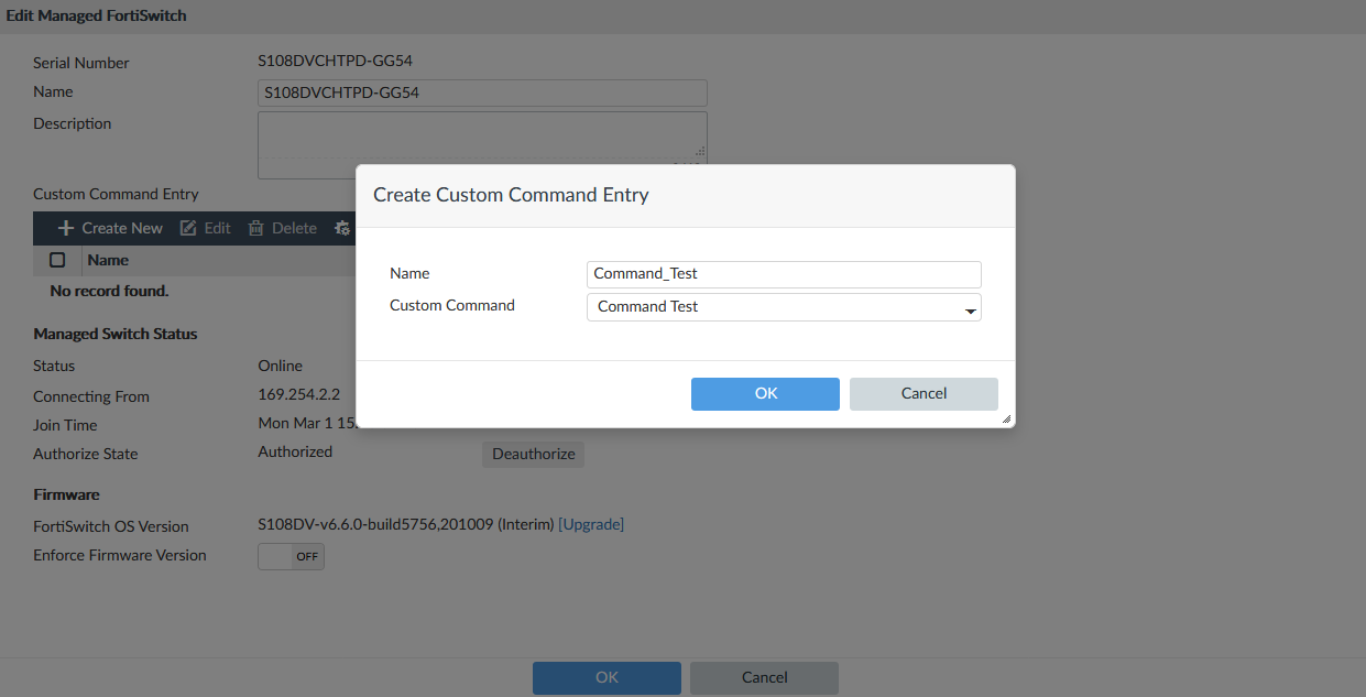 Creating custom commands | FortiManager 7.6.3 | Fortinet Document Library